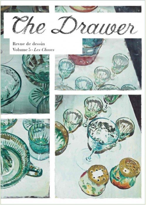 Parution du n°5 de The Drawer revue de dessin artisanale et élégante