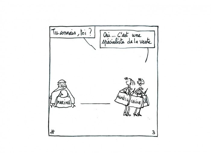 Humour : la Fashion week de Louise, une mode très politique…