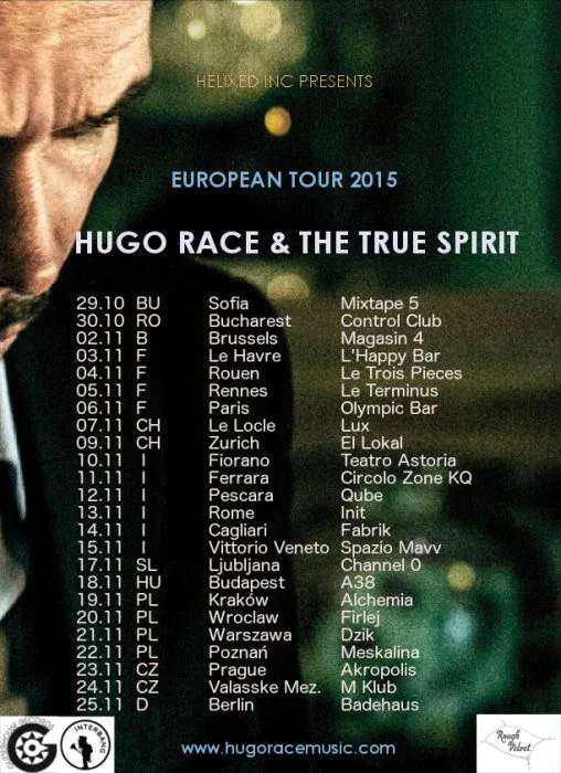 Hugo Race and the True Spirit, rock pneumatique au Terminus de Rennes ...