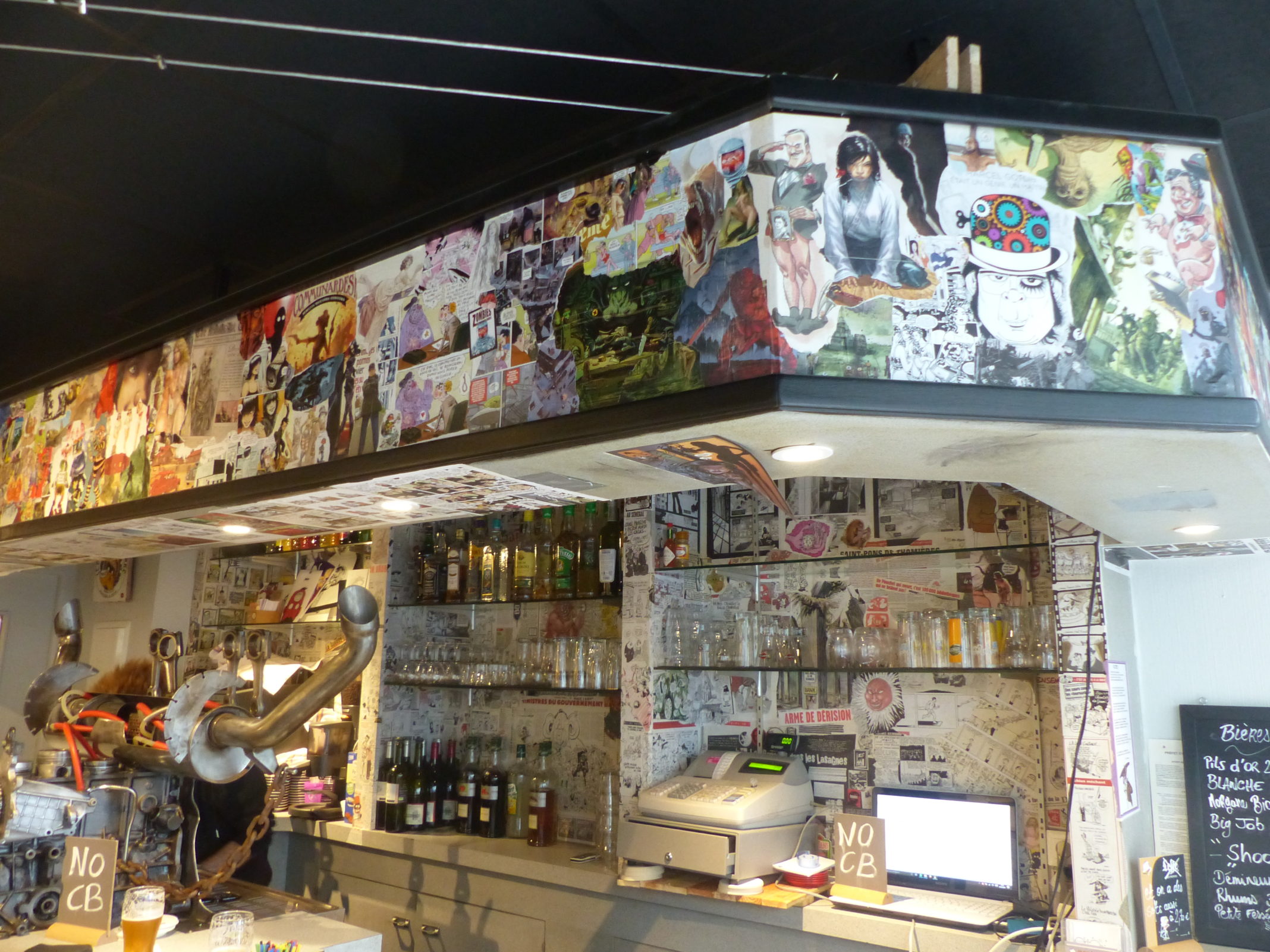 LE BAR A MINES : UN BAR EN MODE BD