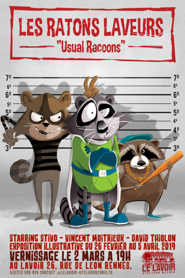 EXPOSITION RENNES : LE LABEUR DES RATONS-LAVEURS