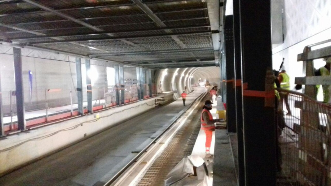 RENNES. LES PREMIÈRES IMAGES DE LA LIGNE B DU MÉTRO