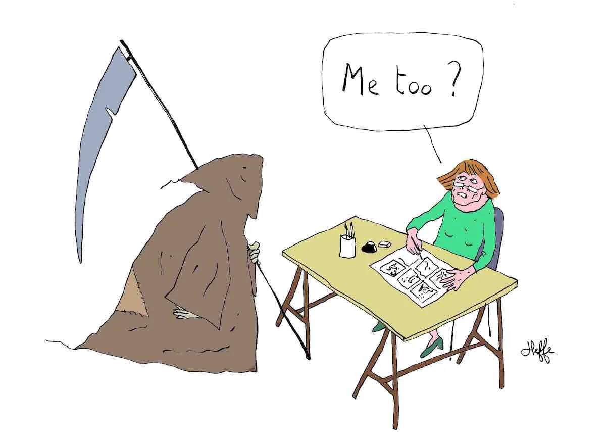 MORT DE CLAIRE BRETÉCHER. COMICS RIP | Unidivers