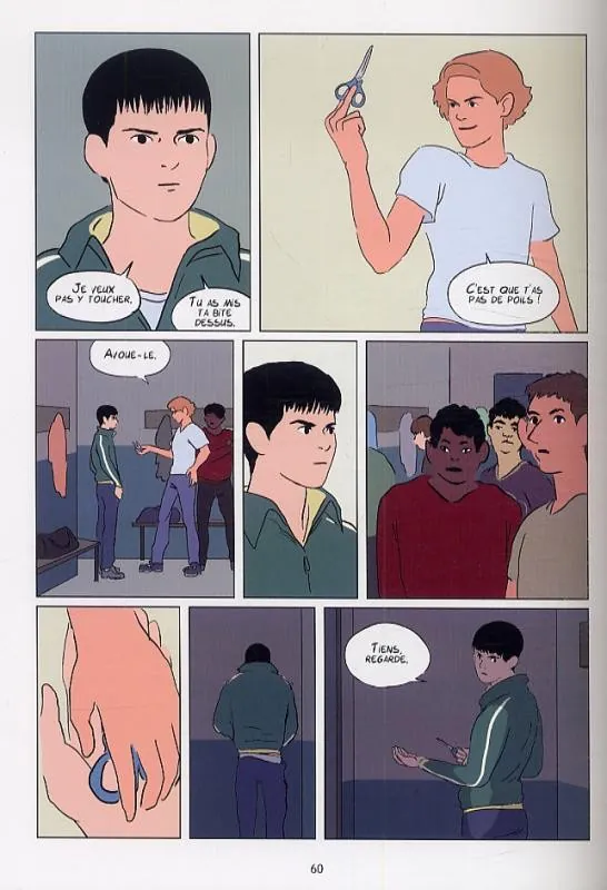 BD DANS LES VESTIAIRES DE TIMOTHÉ LE BOUCHER