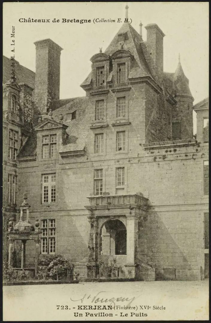 LE CHATEAU DE KERJEAN. LE MONDE AU XVE SIÈCLE