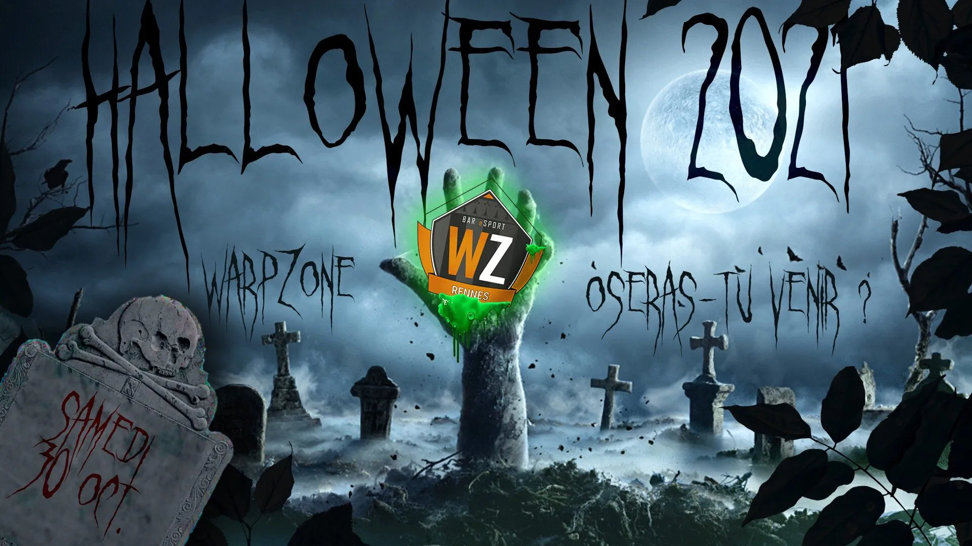 RENNES. GUIDE DES SORTIES HALLOWEEN 2021