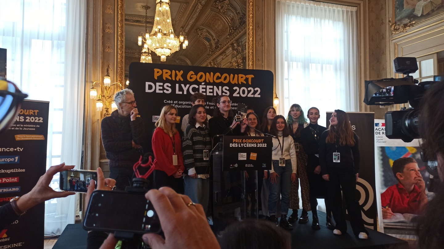 Sabyl Ghoussoub remporte le prix Goncourt des lycéens
