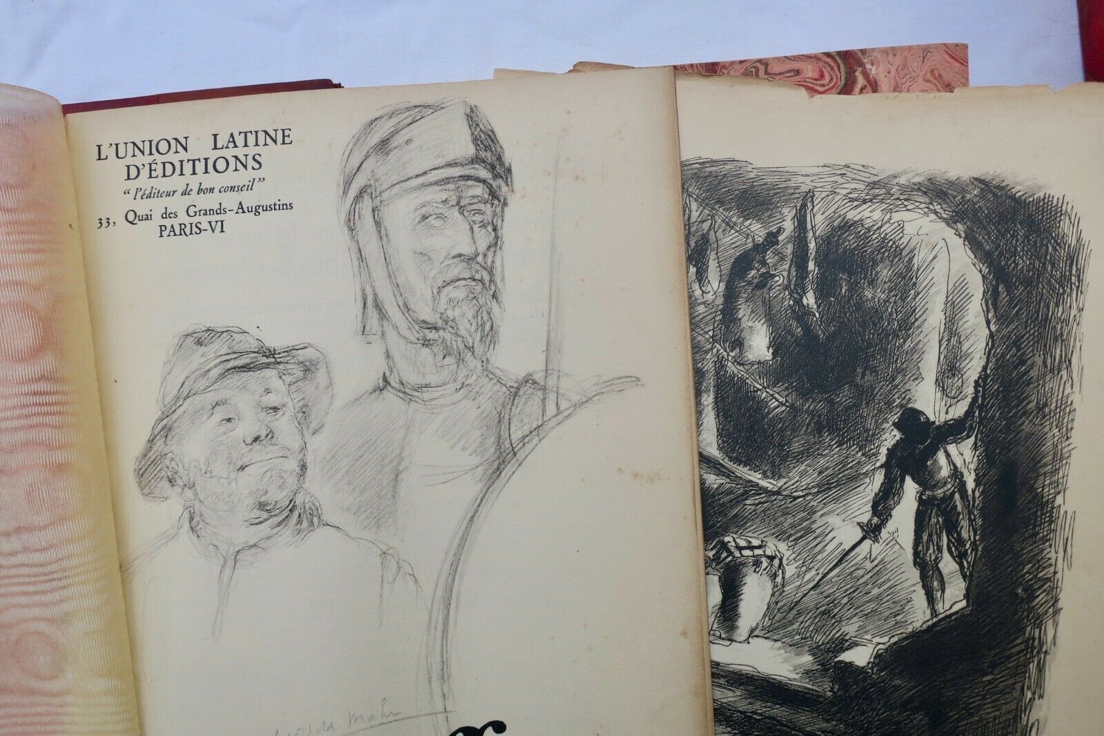 Berthold Mahn, illustrateur de Don Quichotte et de bien d’autres ...