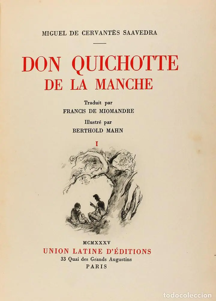 Berthold Mahn, illustrateur de Don Quichotte et de bien d’autres ...