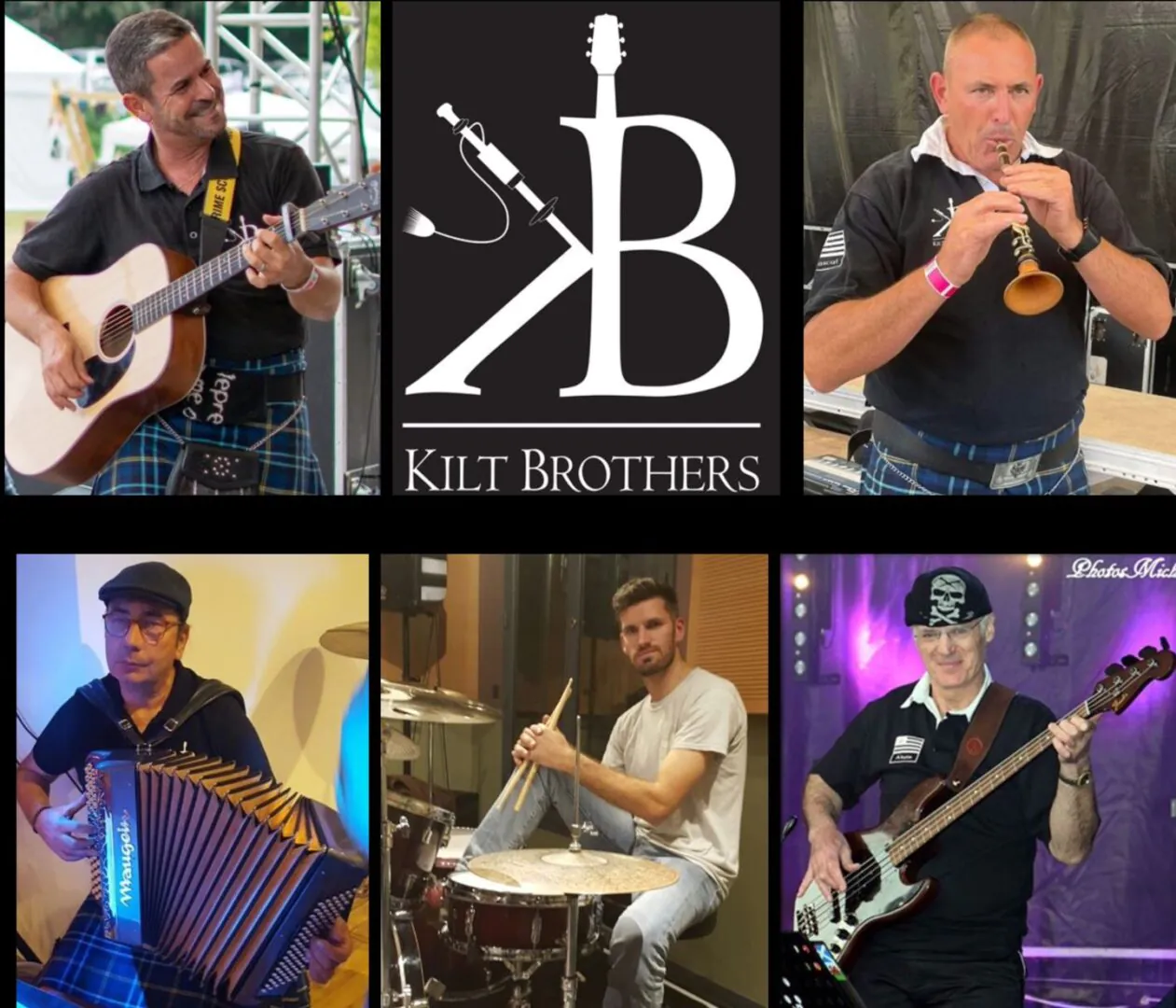 Folk celtique. Les Kilt Brothers en répétition et bientôt en concert