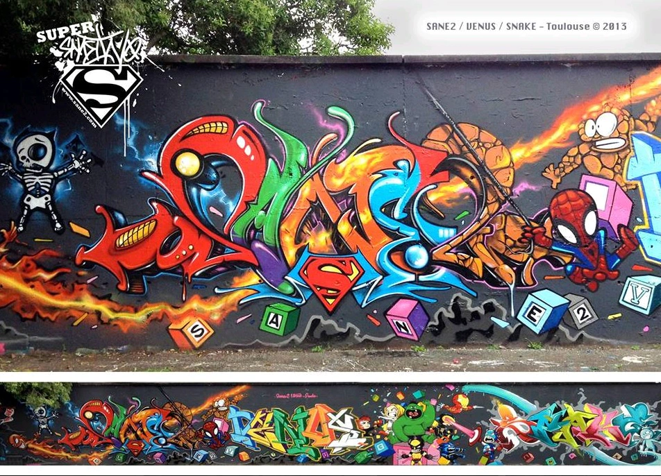 MUR de Rennes. Le Cœur de Sane2 vibre pour le graffiti | Rennes news actus