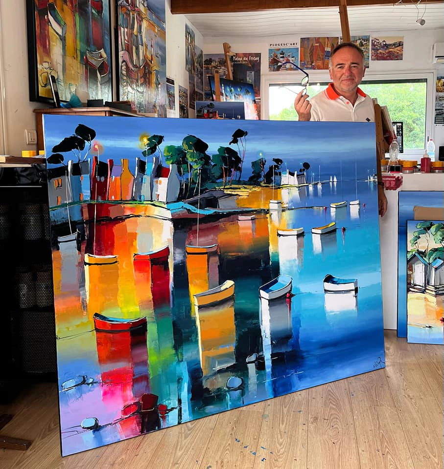 Plougar. Eric Le Pape, un peintre de la Bretagne autodidacte