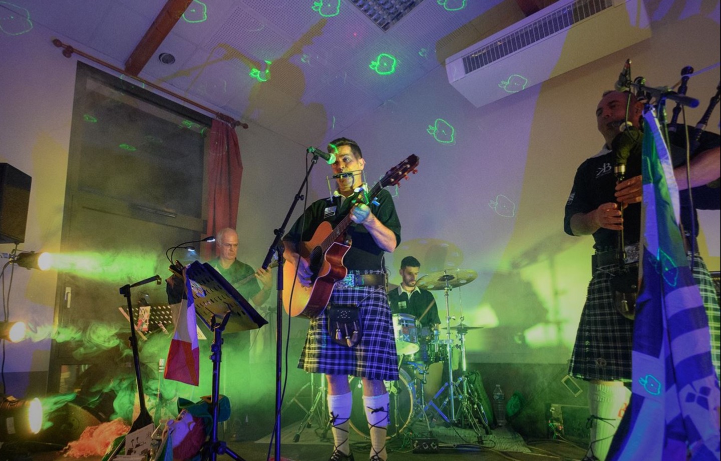 Folk celtique. Les Kilt Brothers en répétition et bientôt en concert