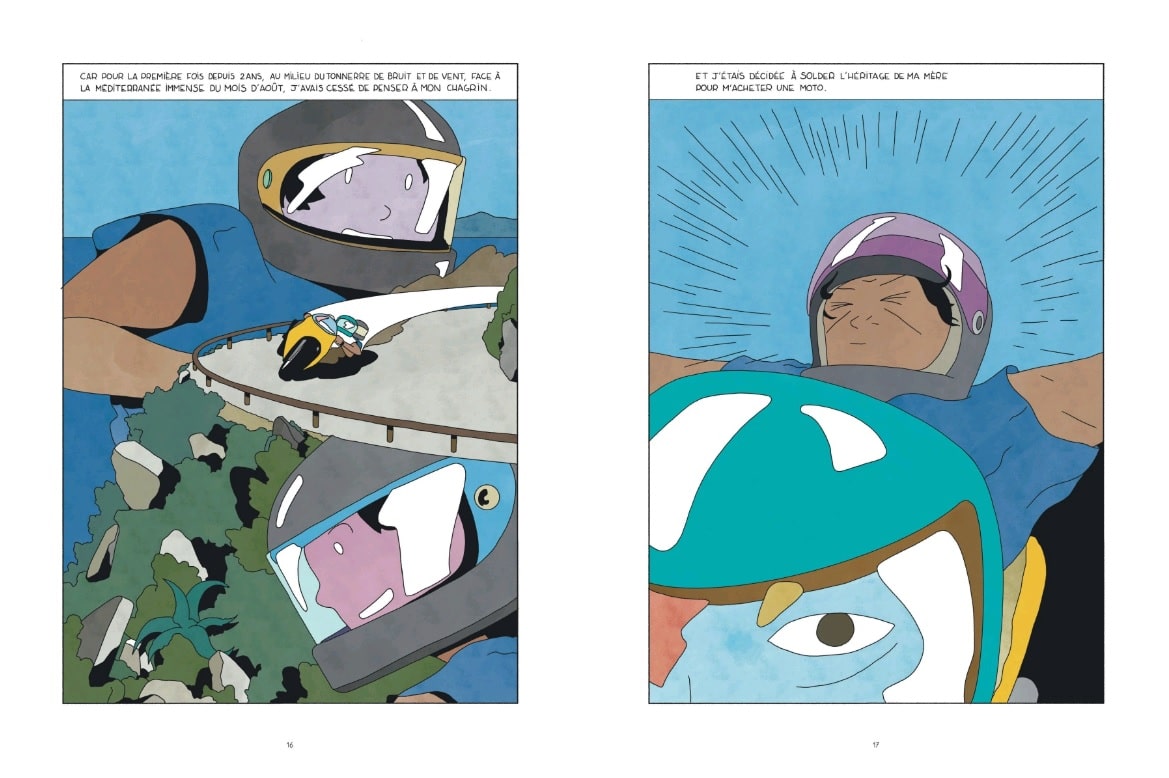 Motorossa d’Albrespy et Aubertin, Une bd vrombissante mais pas que