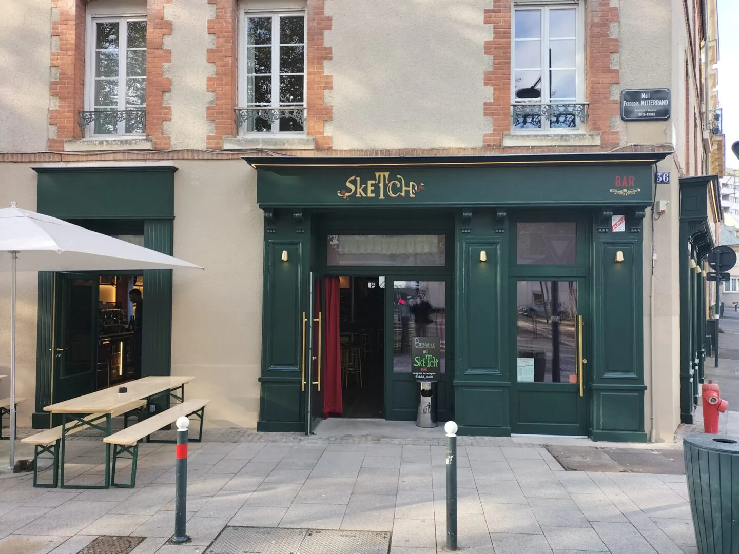 Rennes. Sketch Bar, des airs de lounge sur le mail François Mitterrand ...
