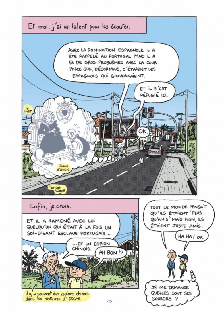 Quai des Bulles 2023. Edgar de Mathieu Sapin, que le papier parle et ...