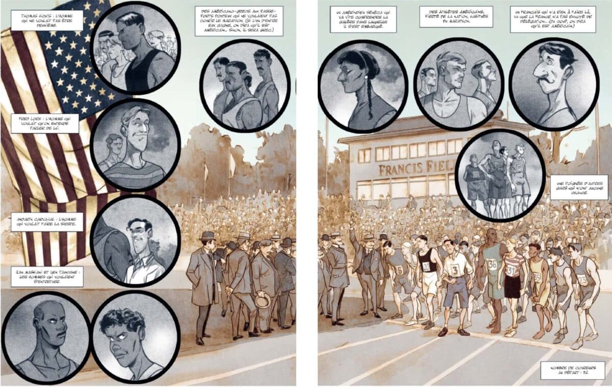 BD. La Course du siècle dessine les prémices de la machination sportive