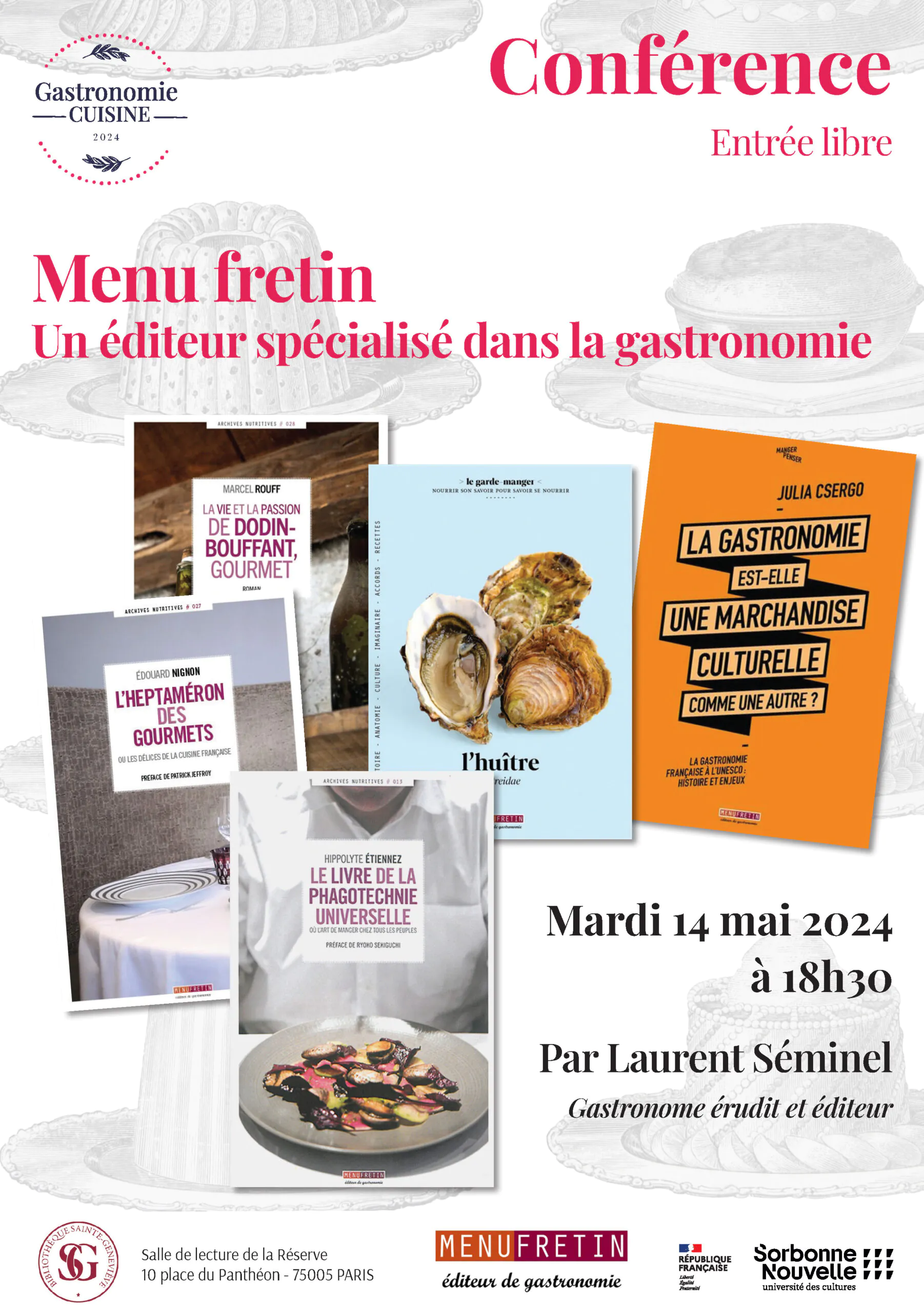 Rencontre avec l’éditeur Menu fretin, spécialisé dans la gastronomie ...