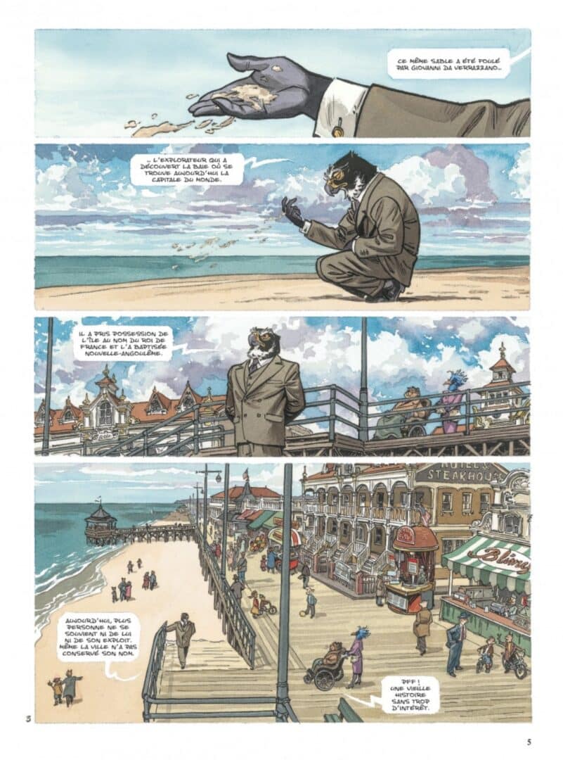 BD. Blacksad, tome 7 alors tout tombe
