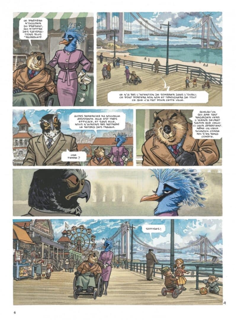 BD. Blacksad, tome 7 alors tout tombe
