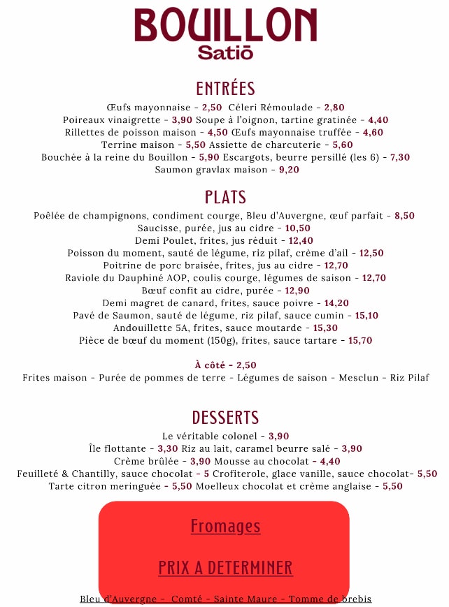 Rennes Bouillon Satio, nouveau restaurant à la sauce brasserie ...