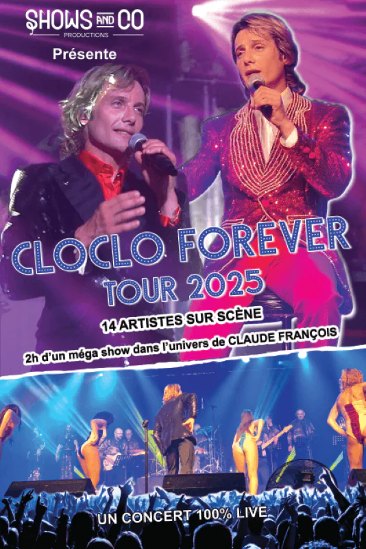 Cloclo Forever Tour 2025 – Bourges