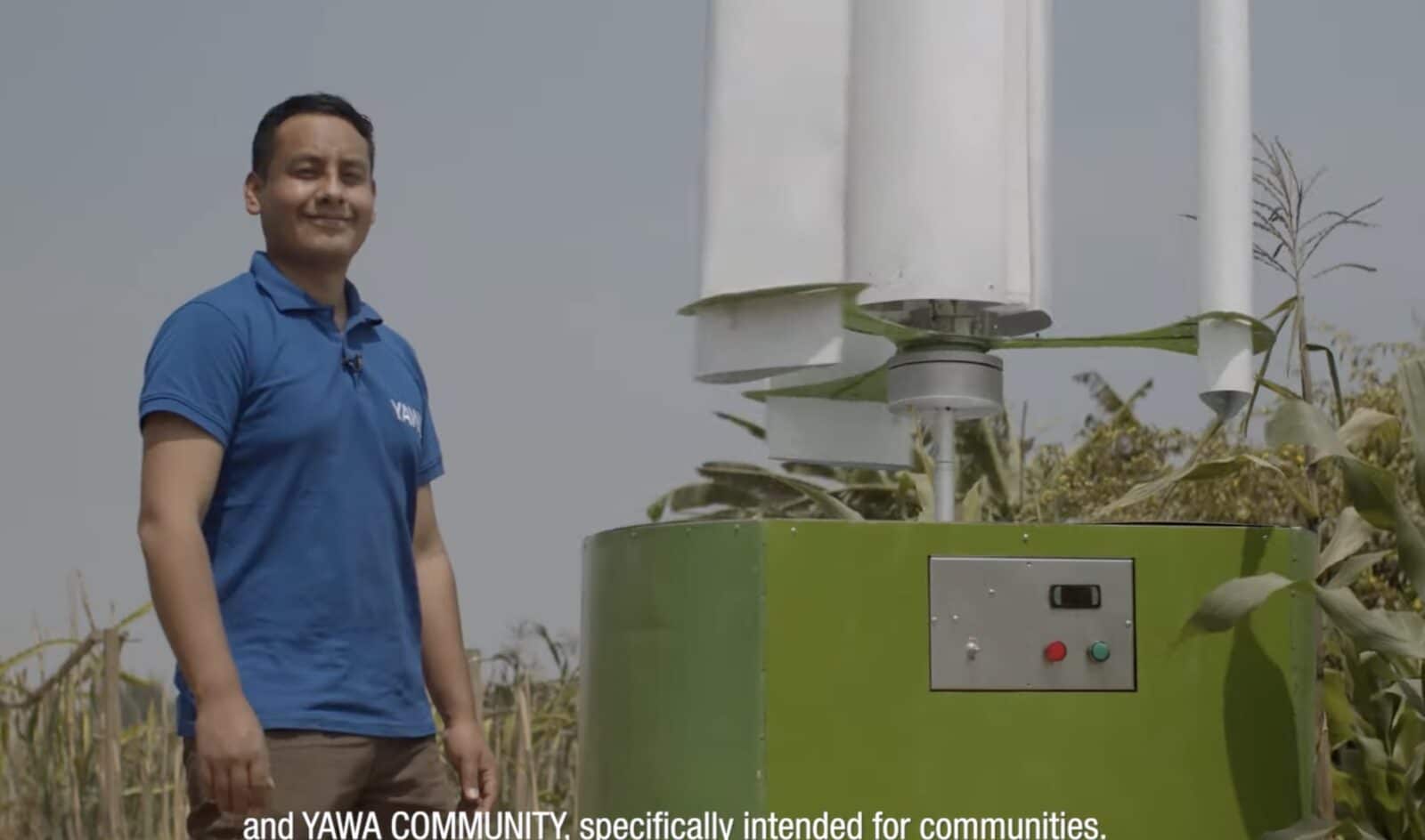 Génial : Yawa extrait l’eau potable de l’humidité atmosphérique